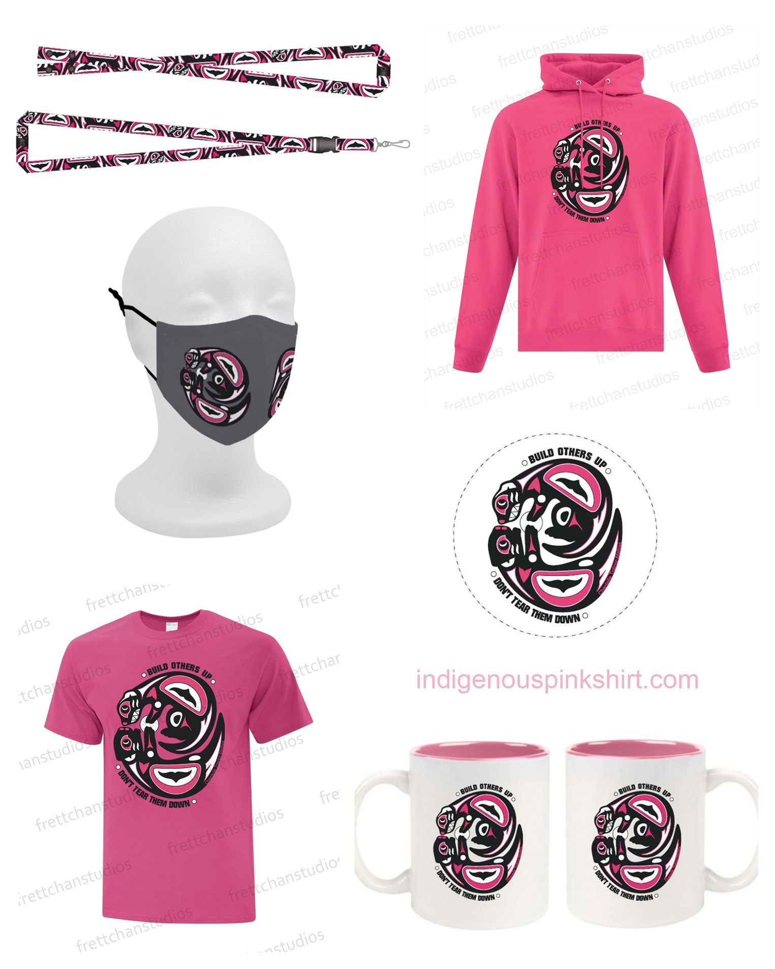 2021 Indigenous Pink Shirt Day – Frettchan Studios